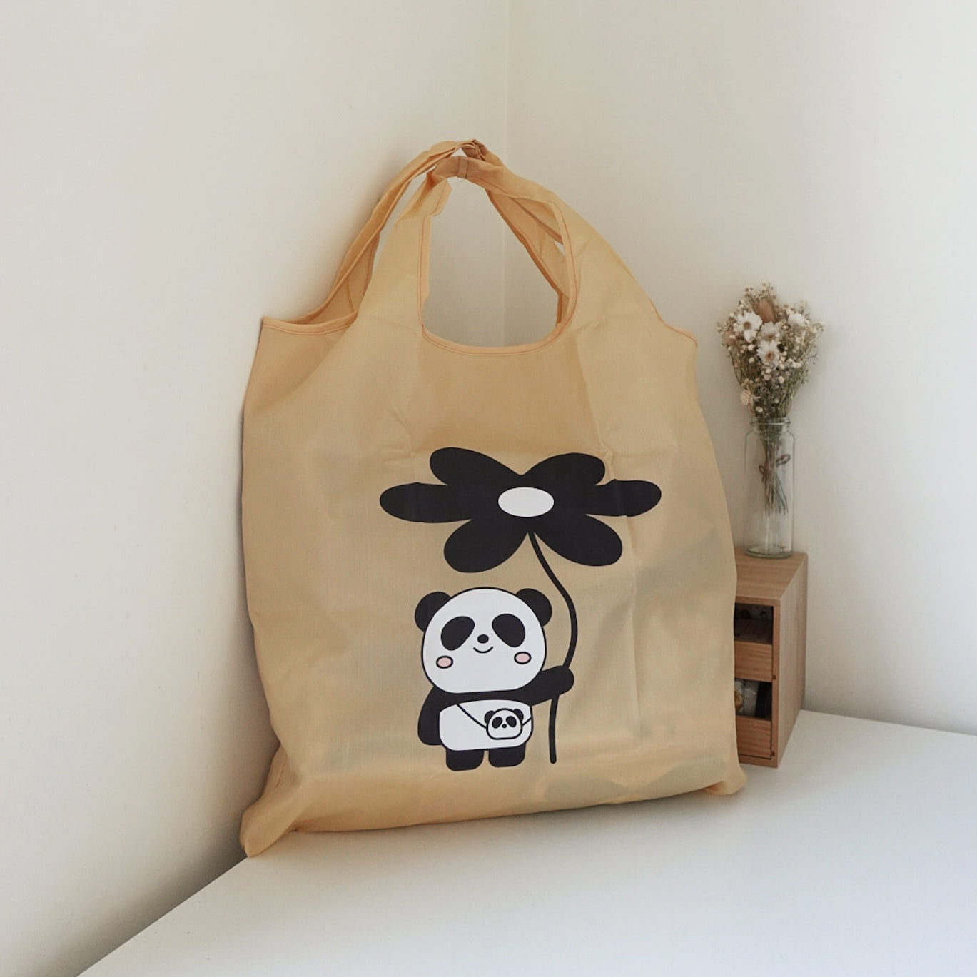 Panda Foldable Shopping Bag - 1521 Studio – 1521 STUDIO