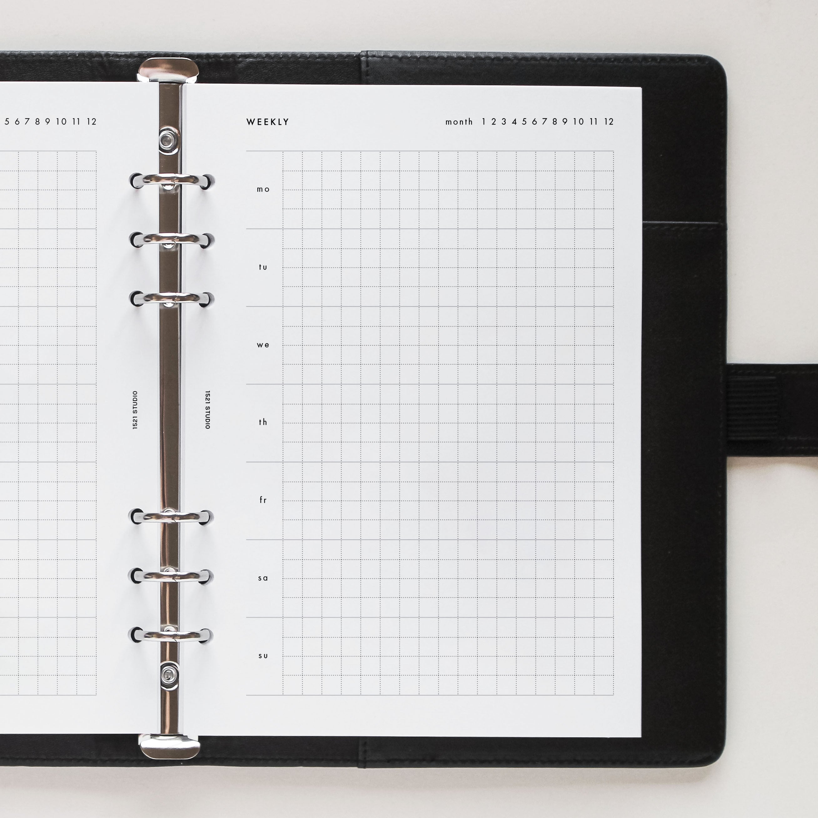 Weekly Planner Inserts & Refills with To-do List – 1521 STUDIO